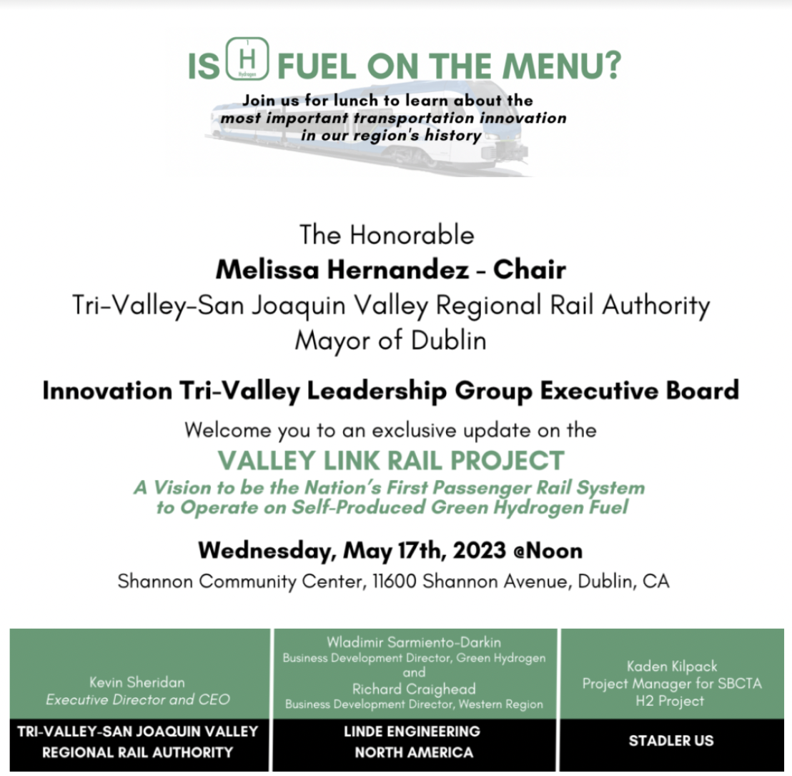 Valley Link Luncheon May 17, 2023
